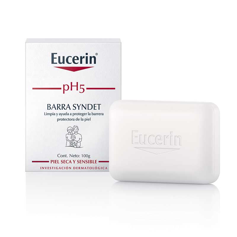 EUCERIN JABÓN BARRA PH5 SYNDET PIEL SECA Y SENSIBLE 100G – Babycenter